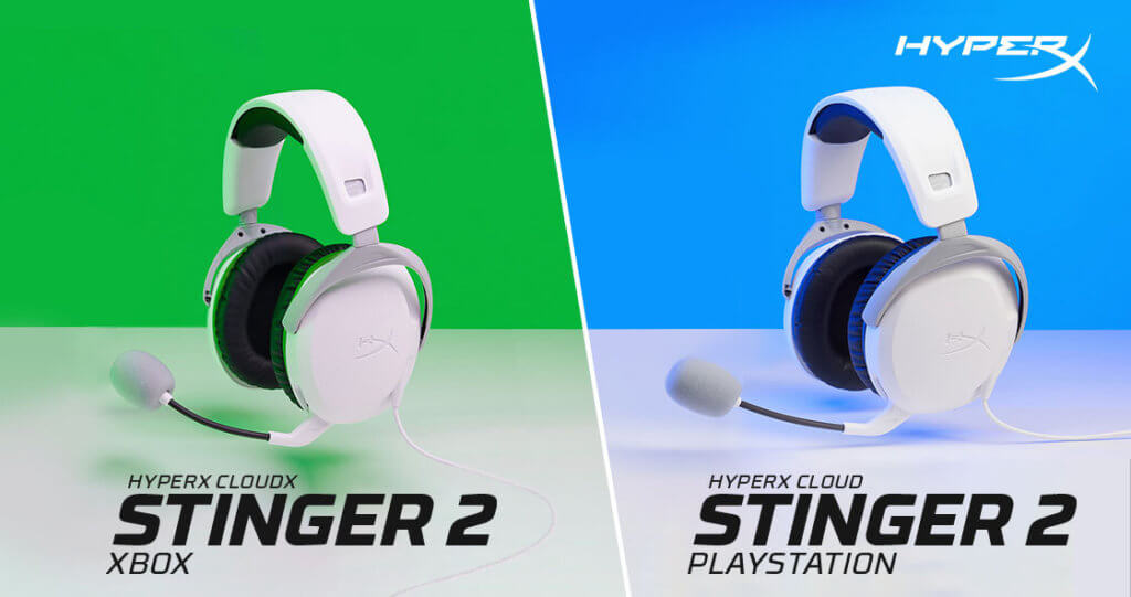 Novos Headsets Gaming HyperX Cloud Stinger 2 para PlayStation & CloudX ...