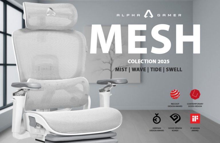 Nova Coleção Mesh 2025 da Alpha Gamer: Ergonomia, Conforto e Design nas ...