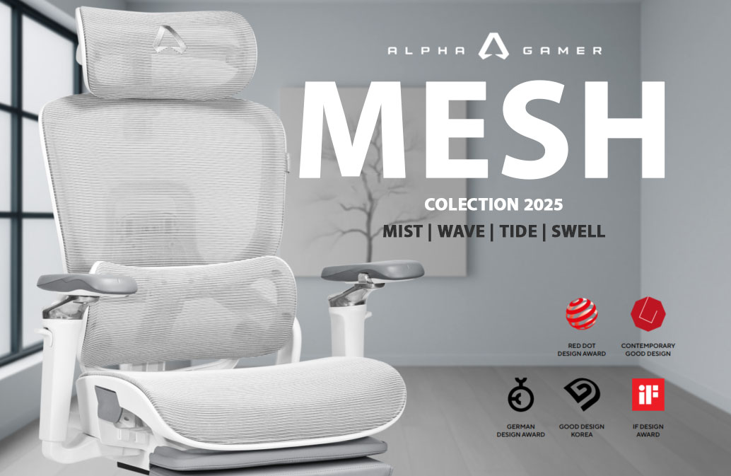 Nova Coleção Mesh 2025 da Alpha Gamer: Ergonomia, Conforto e Design nas ...