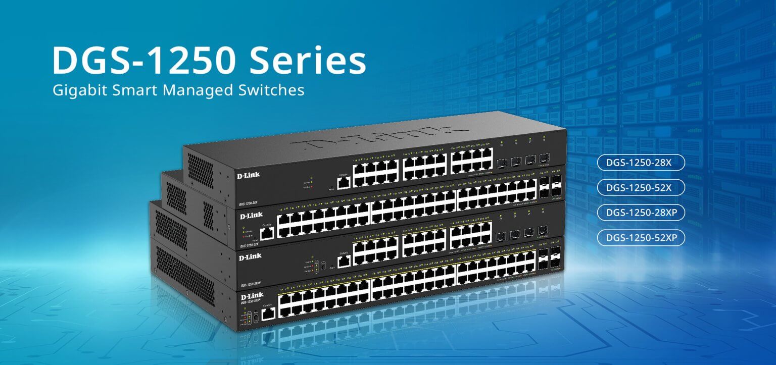 D-Link Lança Série DGS-1250: Switches com Gestão Inteligente para ...