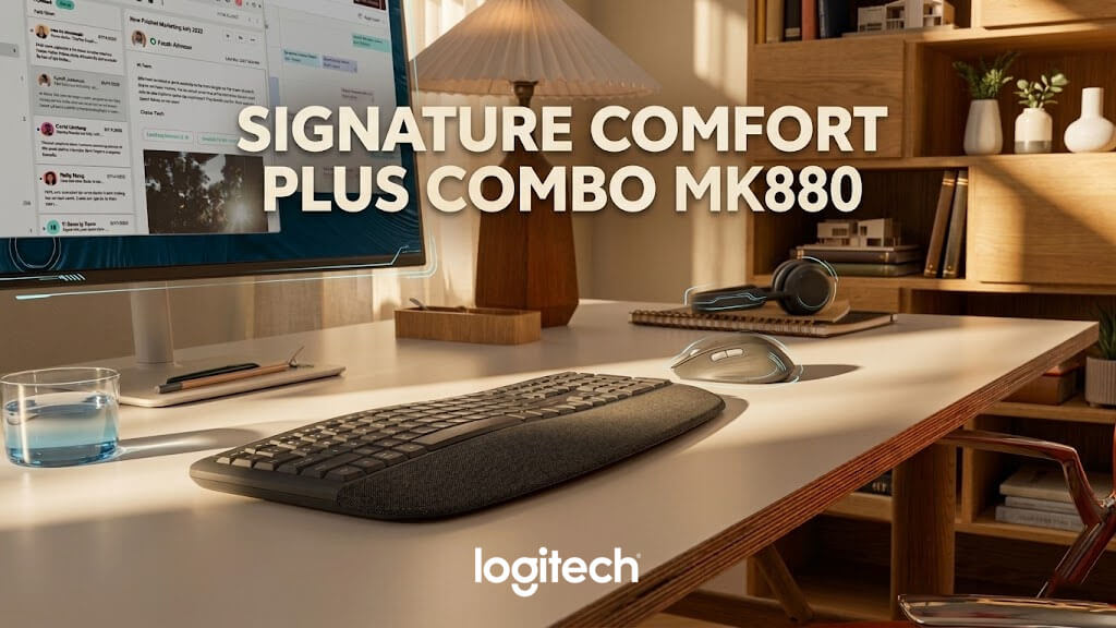 Logitech Signature Comfort Plus MK880 | PCDIGA BLOG